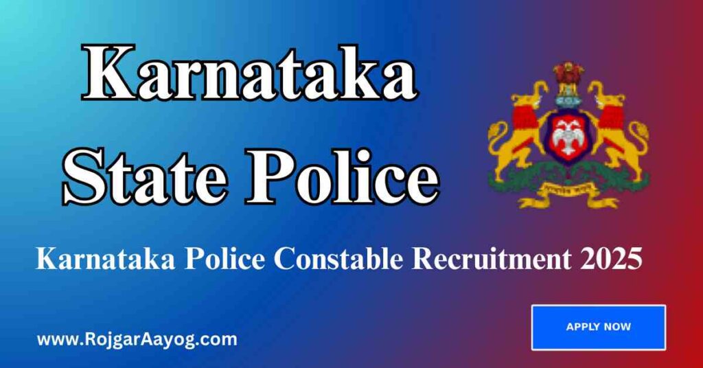 Karnataka Police Constable Recruitment 2025, Syllabus, Last Date ...